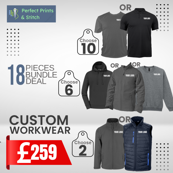 18x Pieces Workwear Bundle - Perfect